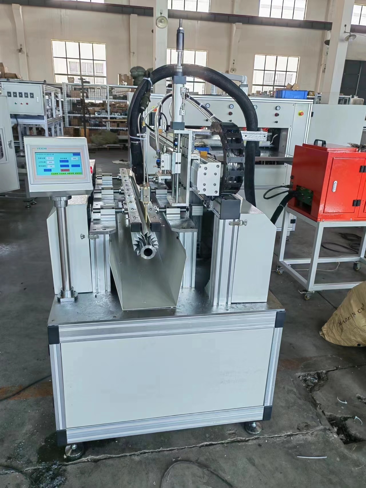 16-100mm Hepa Mini Rotary Pleating and Gluing Machine